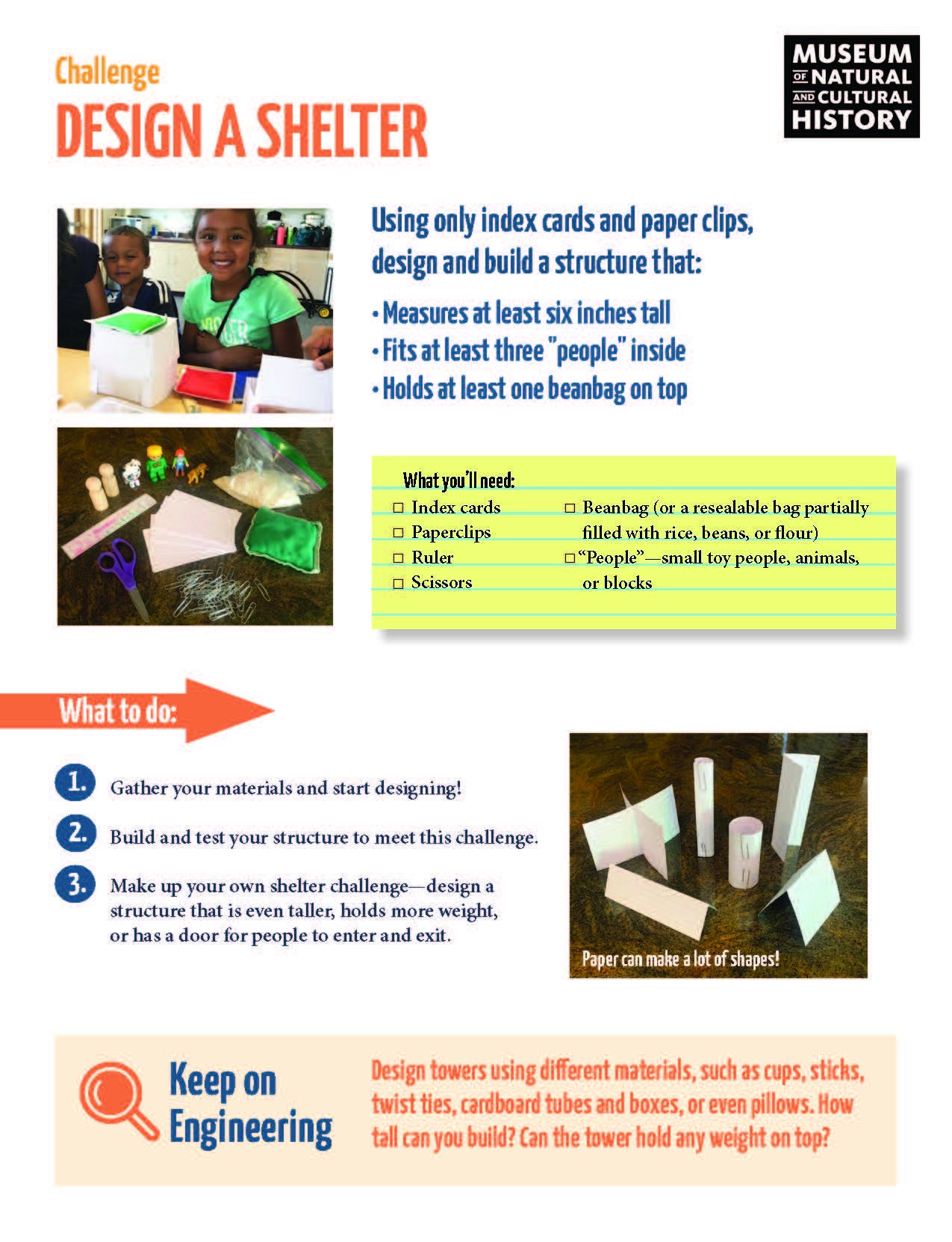 Engineer It! Native Innovations DIY Activity Kit